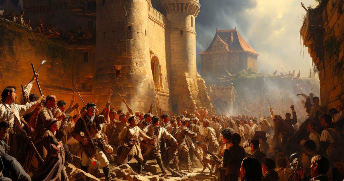 Căderea Bastiliei: 40.000 de oameni au schimbat soarta unei naţiuni